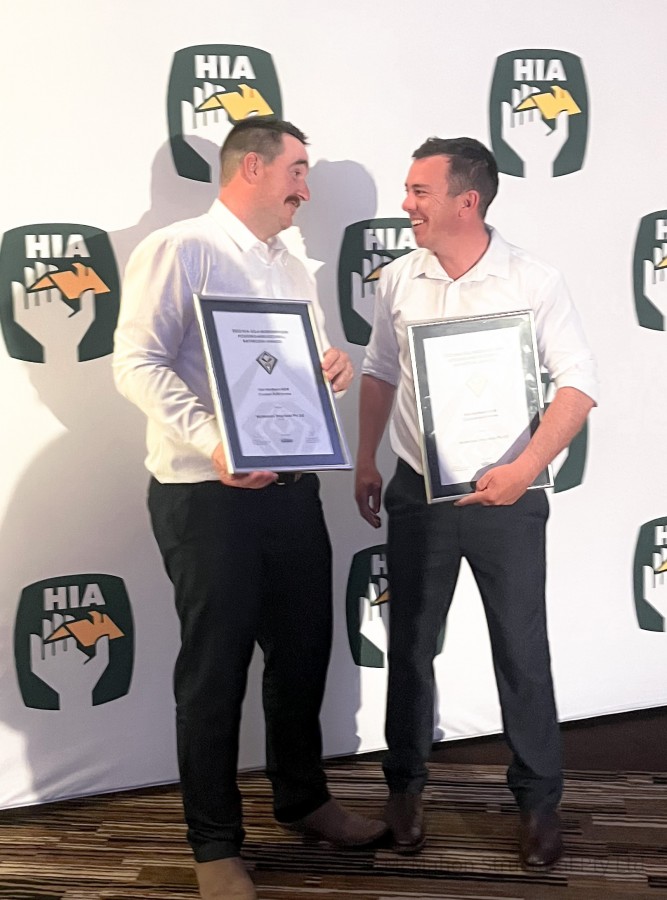 Winners - HIA Northern NSW Awards Night - McMahon Structural
